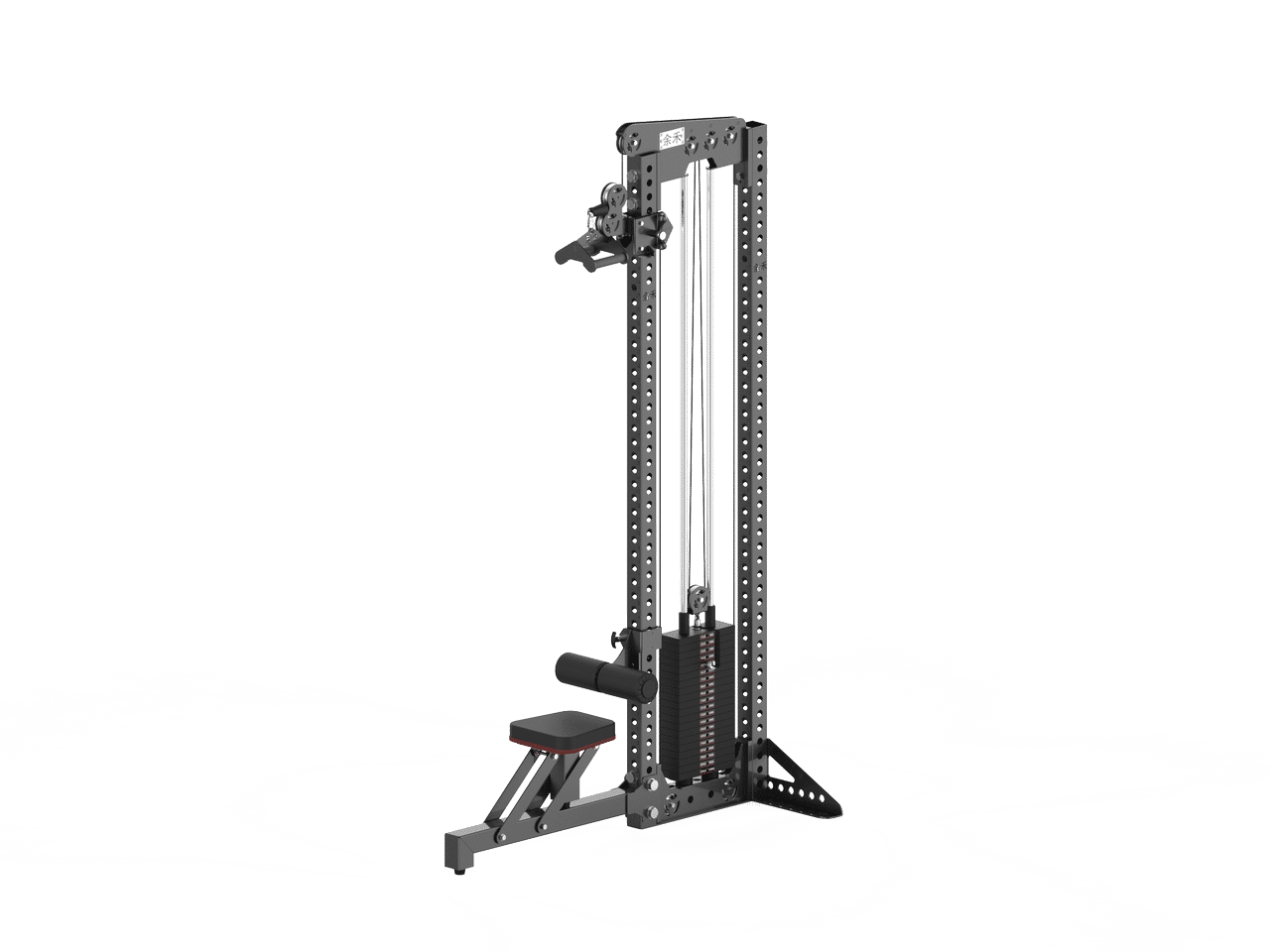 YHGL-7002 Multi-function High-Low Pull Trainer - yhfitness